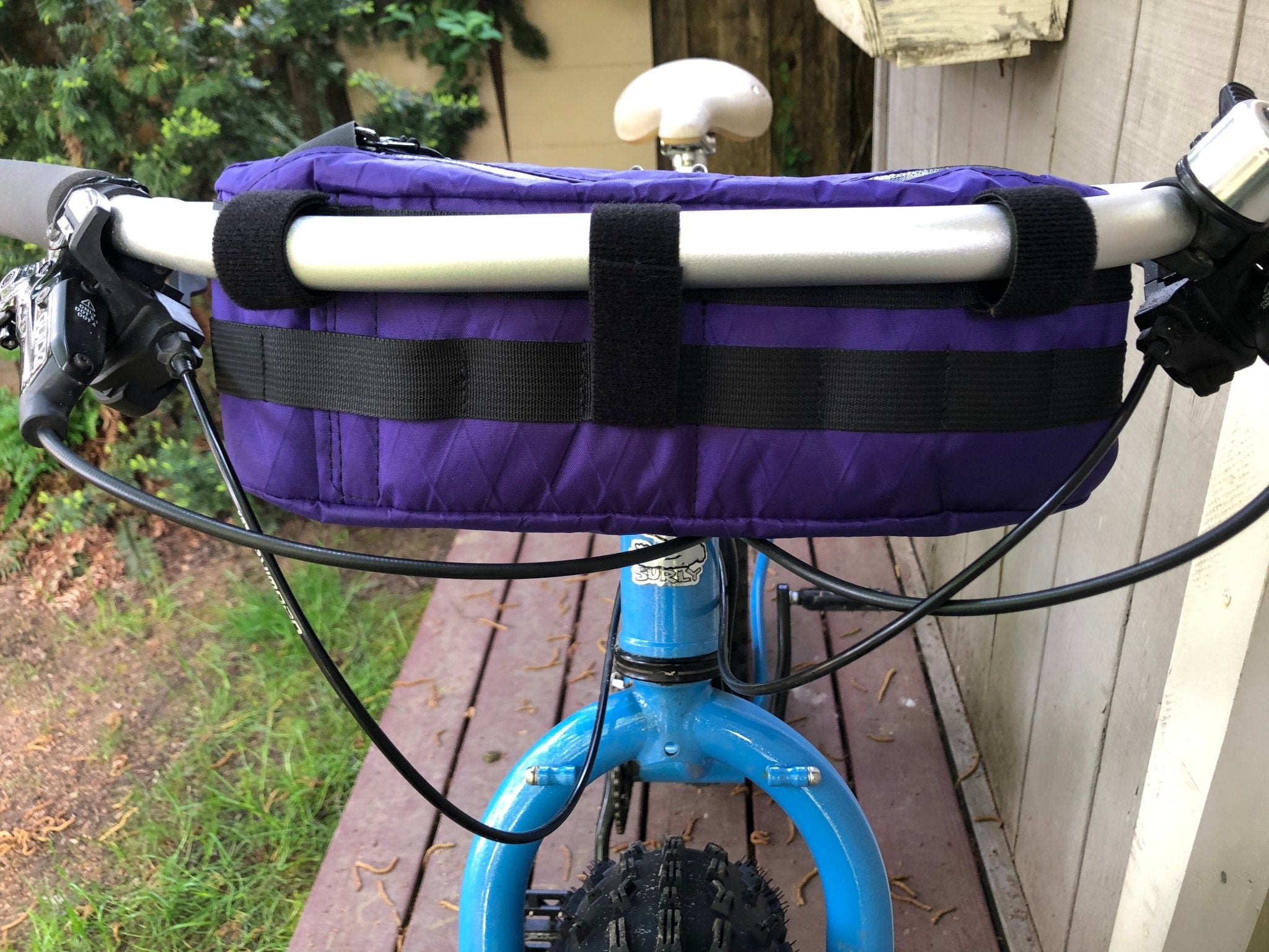 Handle bar bag for jones bar – BroadFork Bags